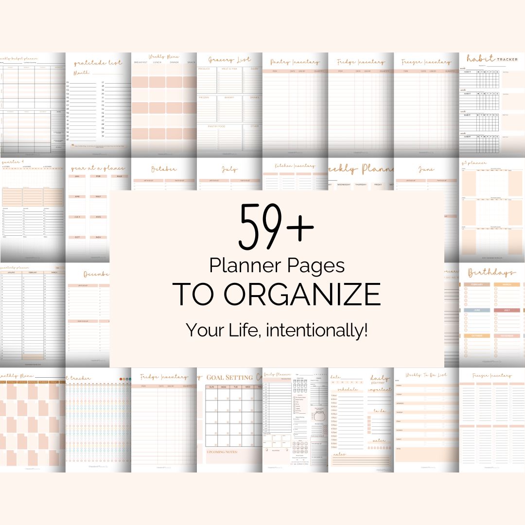 Ultimate Planner Bundle - organizedplannerco.com