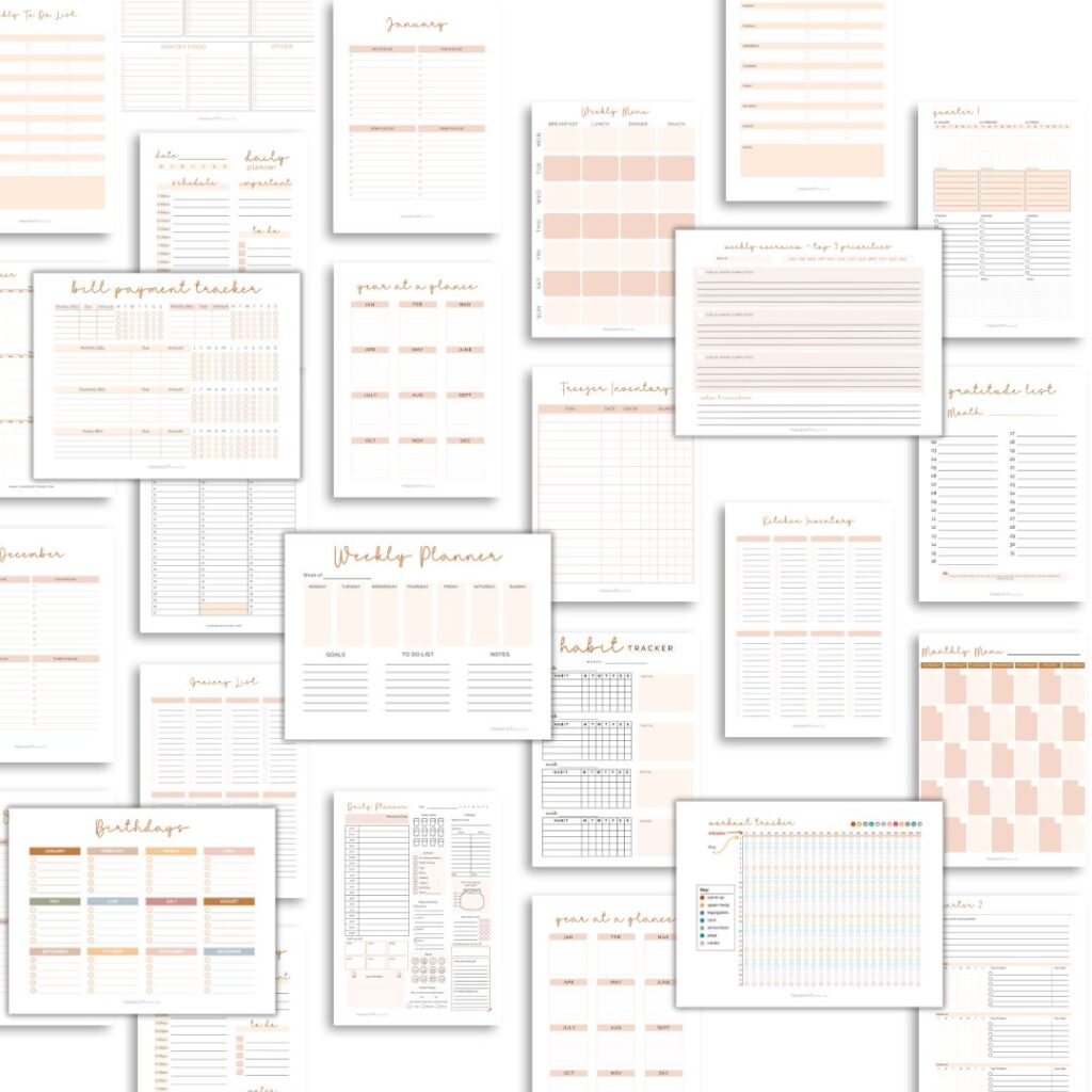 Ultimate Planner Bundle - organizedplannerco.com